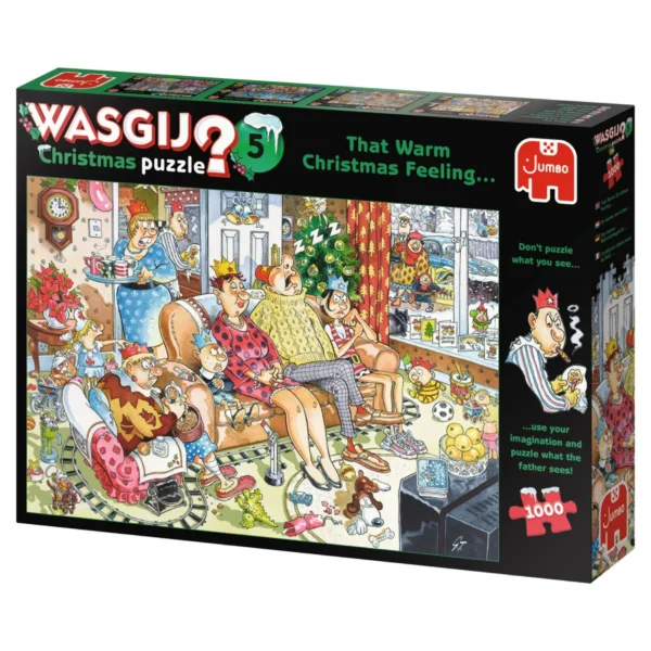Wasgij Christmas 5 That Warm Christmas Feeling - Pieni Harrastepuoti